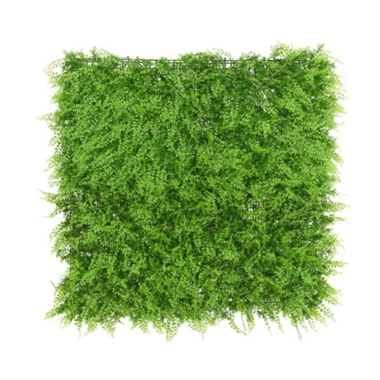 Fern Leaf Artificial Plant Wall – Fresh Greenery for Your Home