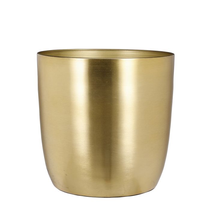 Golden Metal Plant Pot | Buy Plant Pots UK | Oxy-Plants